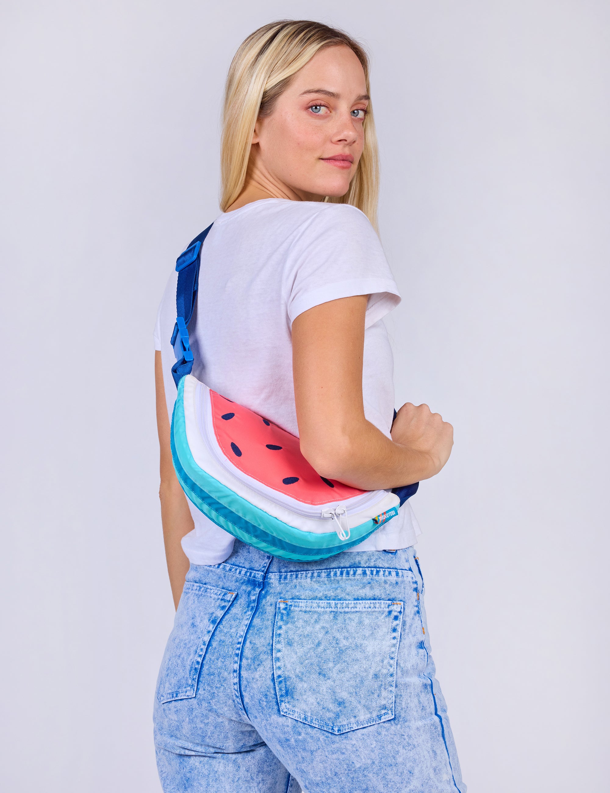 Blue Watermelon Slice Sling – Mokuyobi