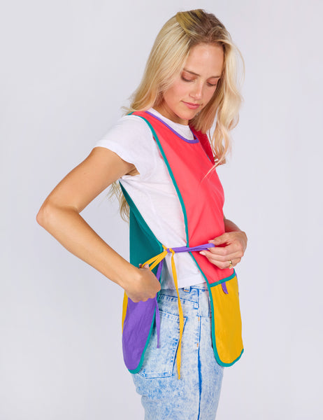 Hummingbird Nylon Flap Apron – Mokuyobi