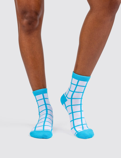 Calypso Grid Socks – Mokuyobi