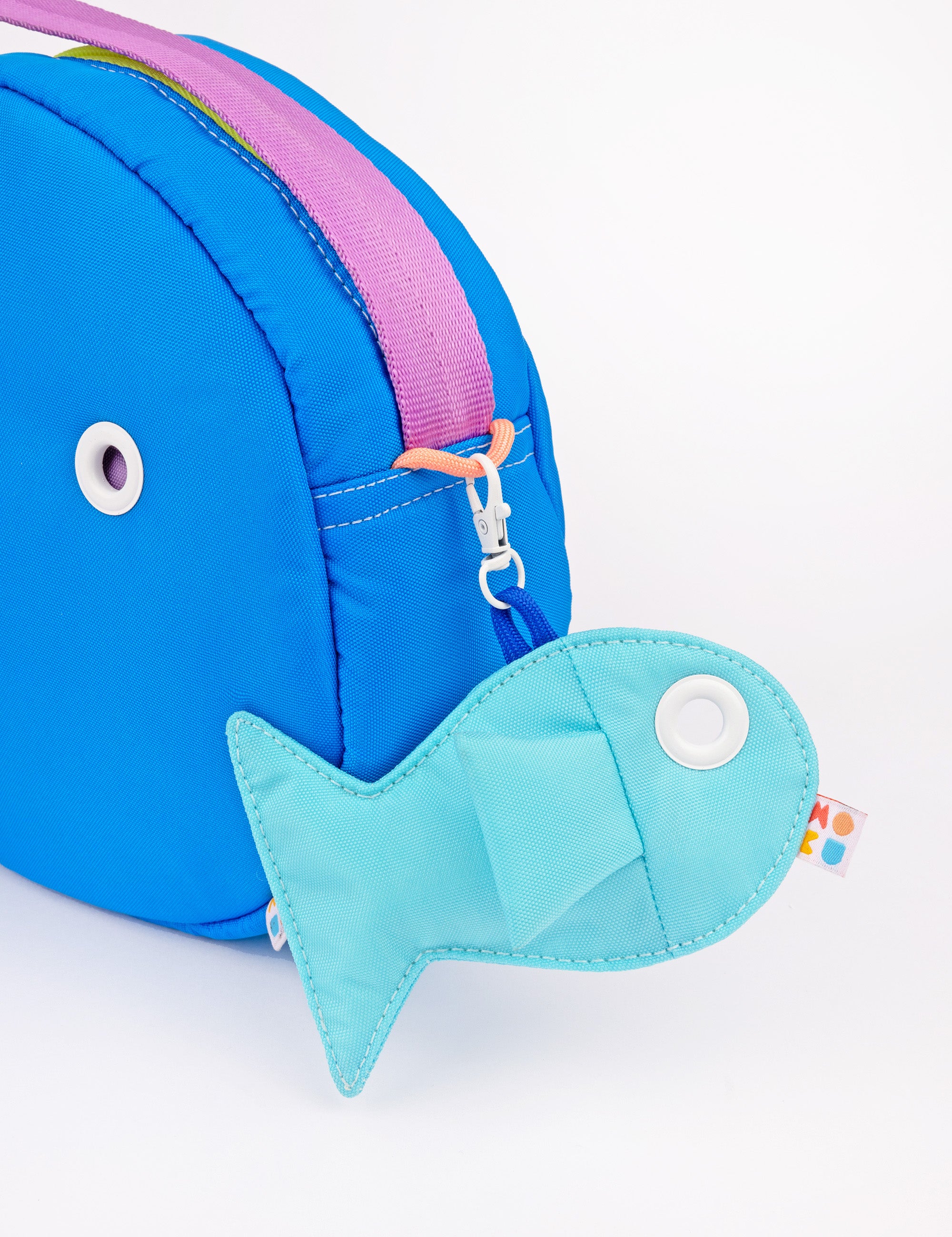 Light Blue Fish Keychain – Mokuyobi