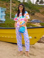 Painted Fish Crop Tee – Mokuyobi