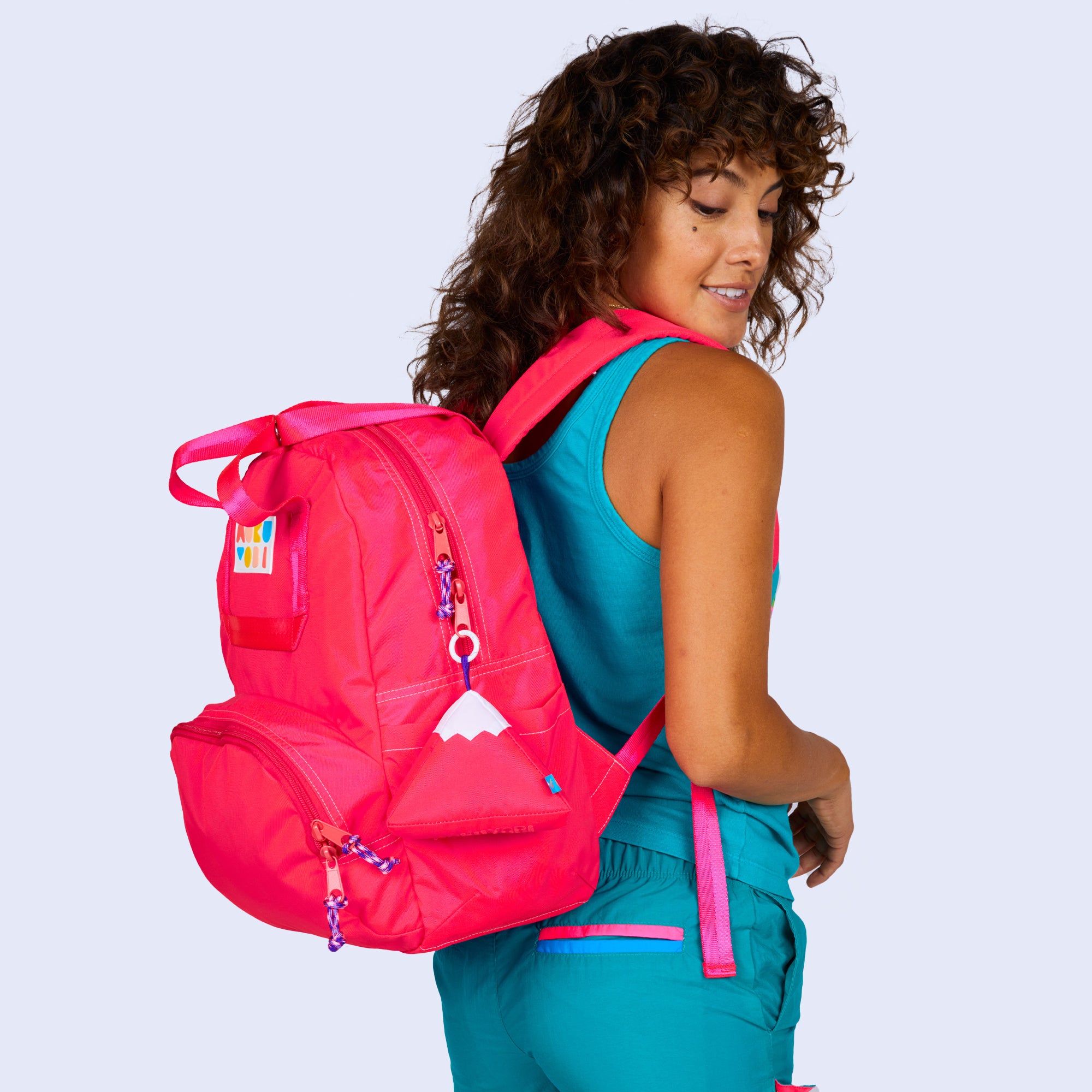 Hot Pink Atlas Backpack – Mokuyobi