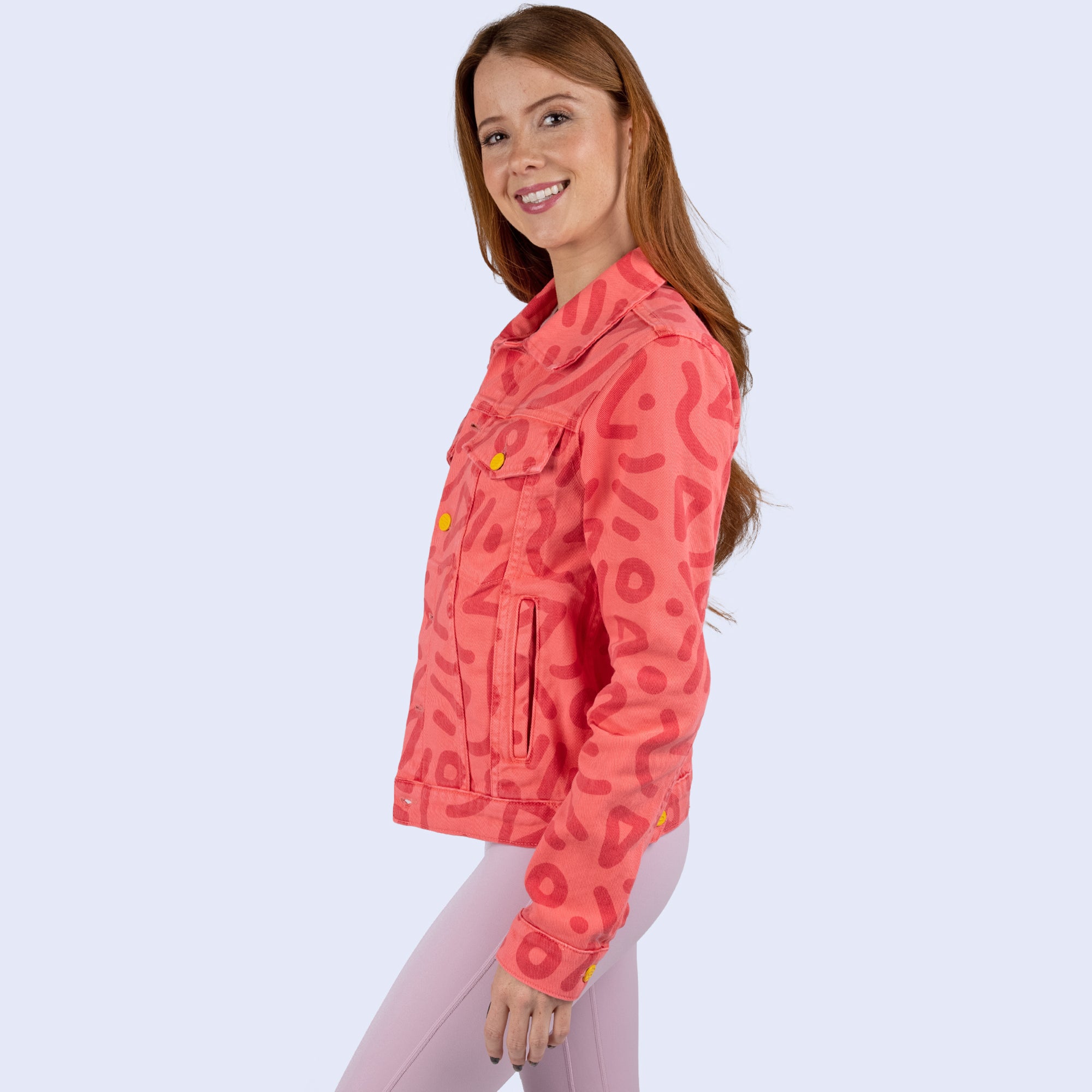 Watermelon Zap Denim Jacket – Mokuyobi