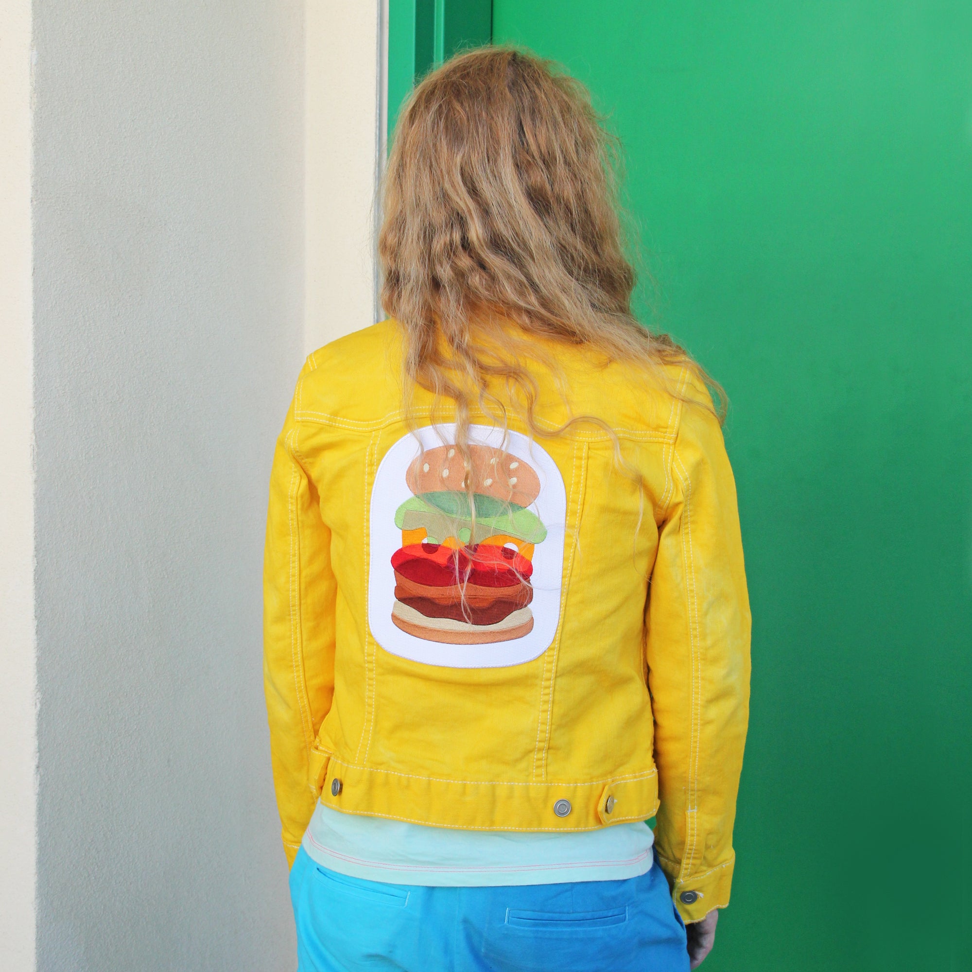 Burger Back Patch – Mokuyobi