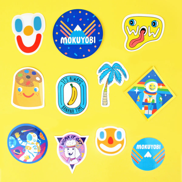 Mokuyobi Mountain Sticker